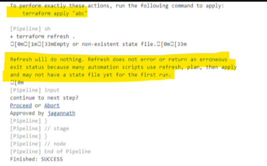 How Do We Define Terraform Yesno Confirmation In Jenkins Pipeline · Issue 897 · Qt Devops