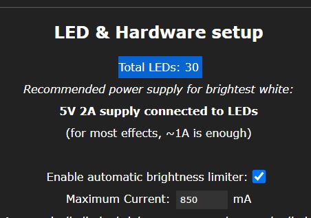 Fixed number of leds on ESP-01 · Issue #2441 · Aircoookie/WLED · GitHub