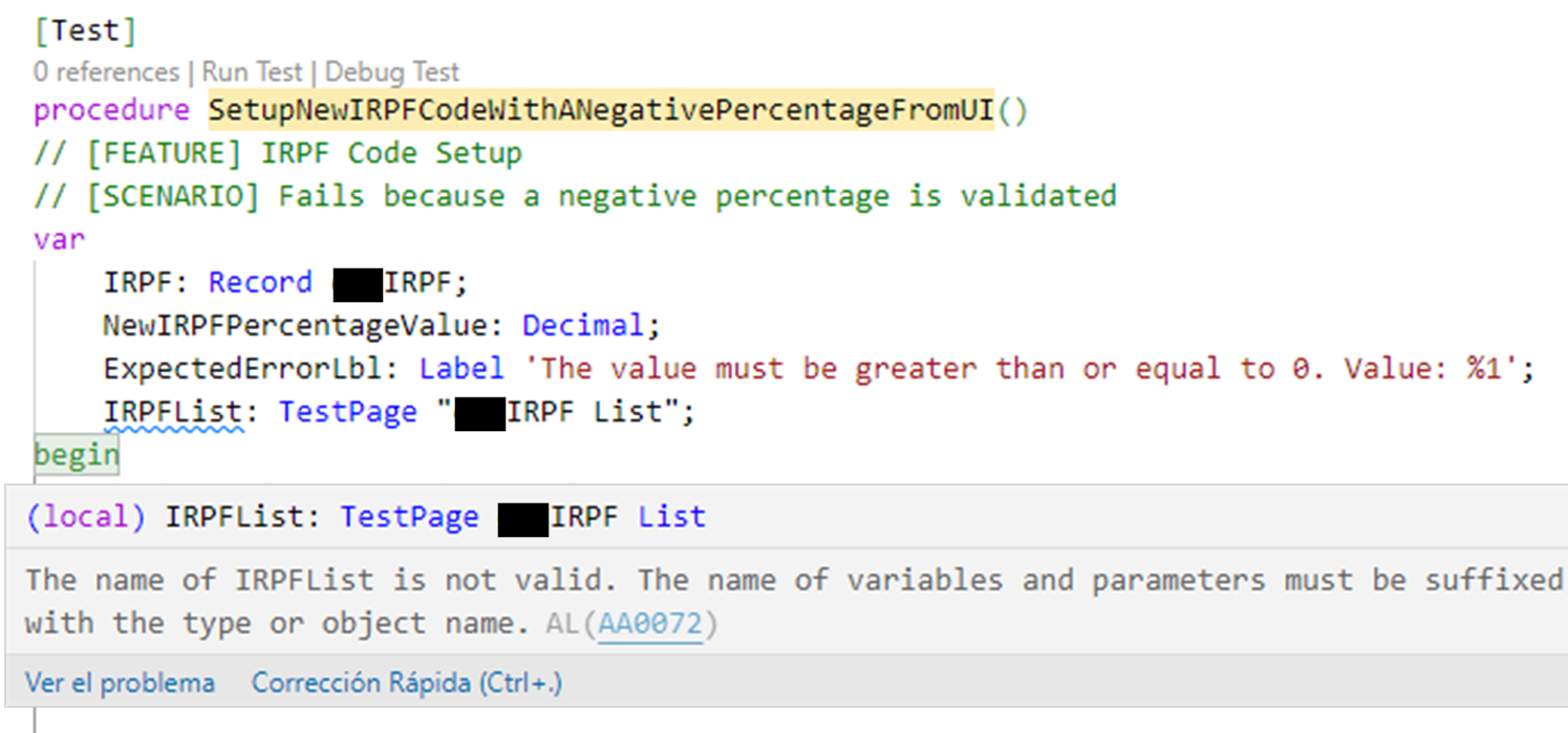 Aa0072 Codecop Rule Incorrect Warning With Testpage Variables · Issue 7162 · Microsoftal 