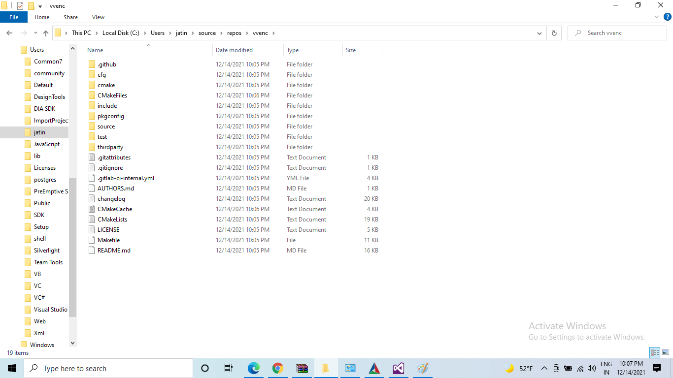 Visual studio 2015 · Issue #120 · fraunhoferhhi/vvenc · GitHub