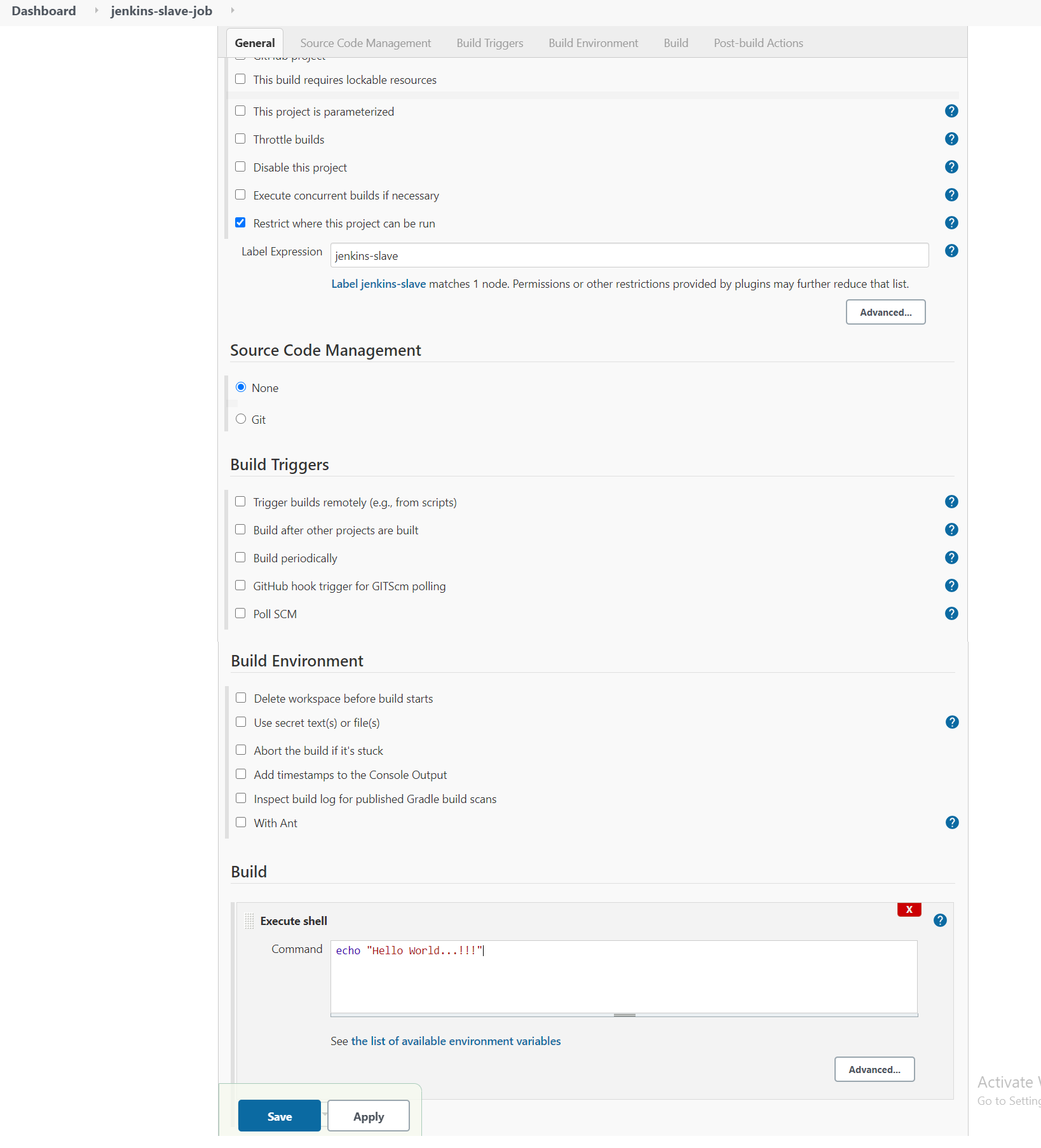 GitHub - SrikanthBhimani/Jenkins-Master-Slave