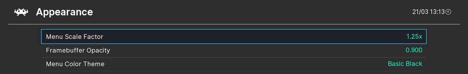 (Ozone) selection cursor border glitches with menu scale factors between 0.85x and 1.25x · Issue ...