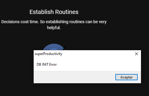 Startup Db Init Error · Issue 2265 · Johannesjosuper Productivity · Github 2443