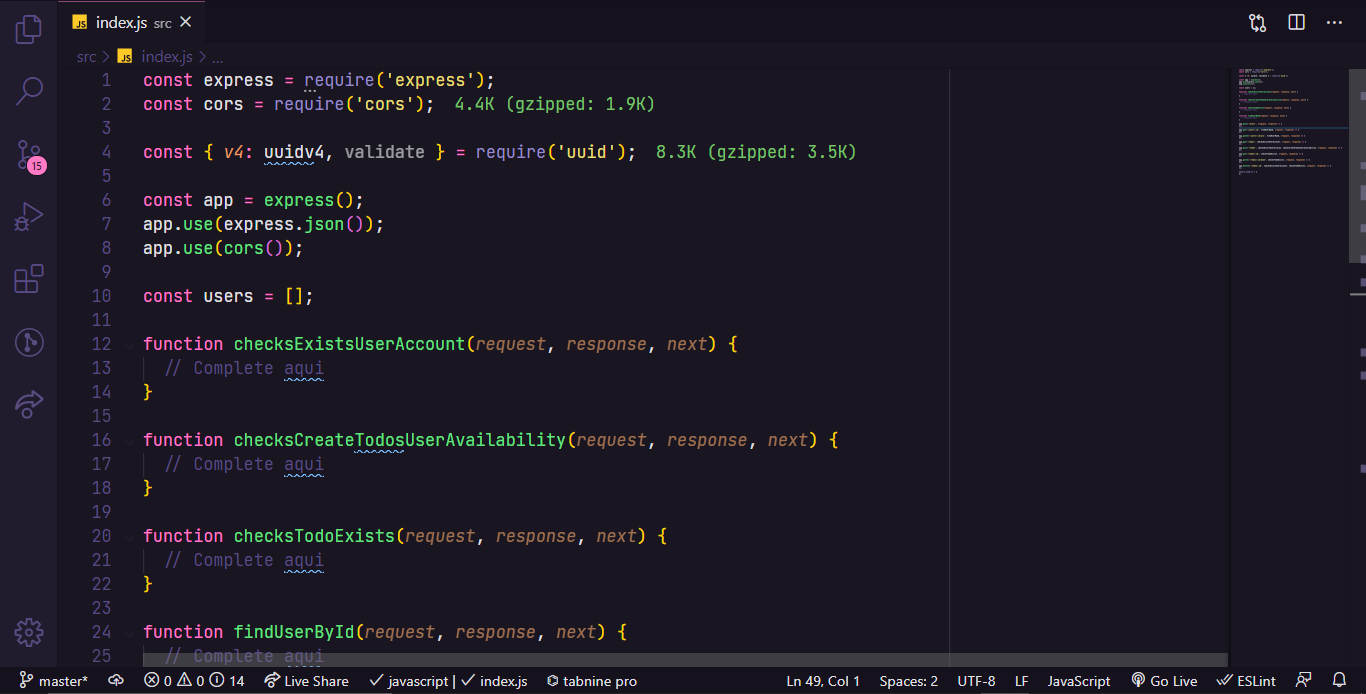 GitHub - marcellodinizr/Ignite-NodeJS-Chapter-I-Desafio-02-Trabalhando-com-Middlewares