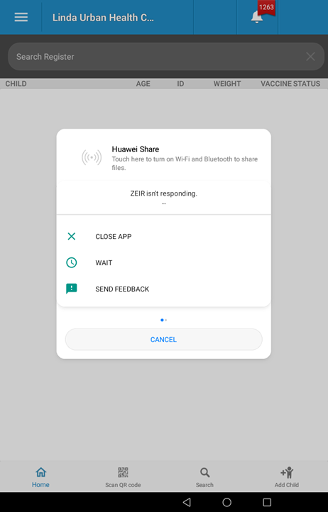 App Crashes during the initial sync (Production) · Issue #175 · opensrp/opensrp-client-path-zeir ...