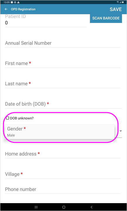 On forms (especially registration), Options need to be visible · Issue #453 · opensrp/opensrp ...