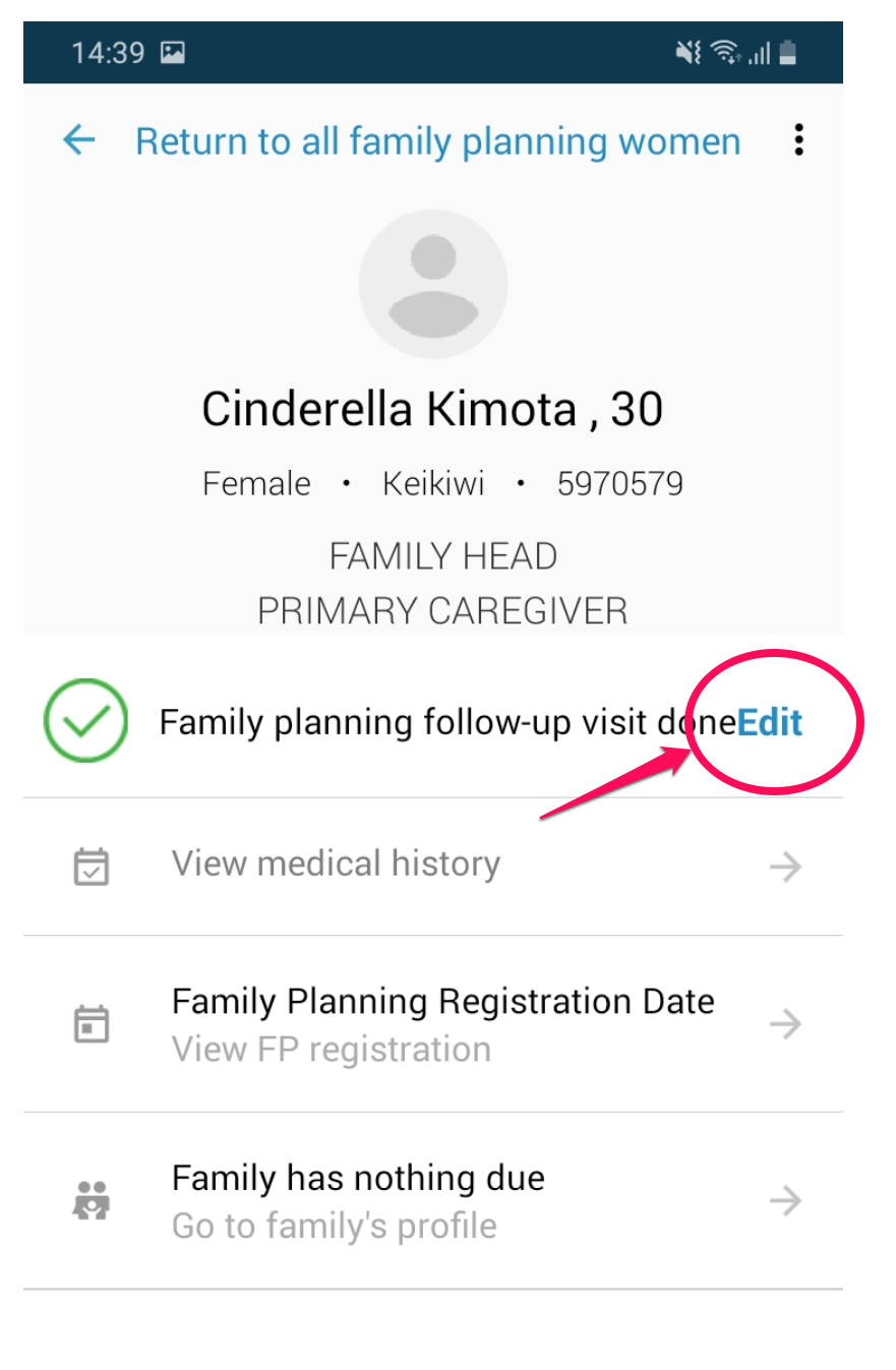 Implement the Family planning follow-up visit button · Issue #11 · opensrp/opensrp-client-chw ...