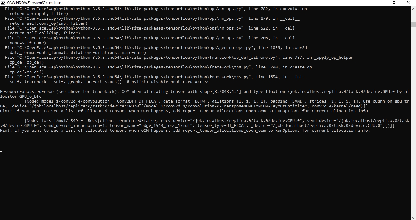PLS Help me with this error · Issue #499 · iperov/DeepFaceLab · GitHub