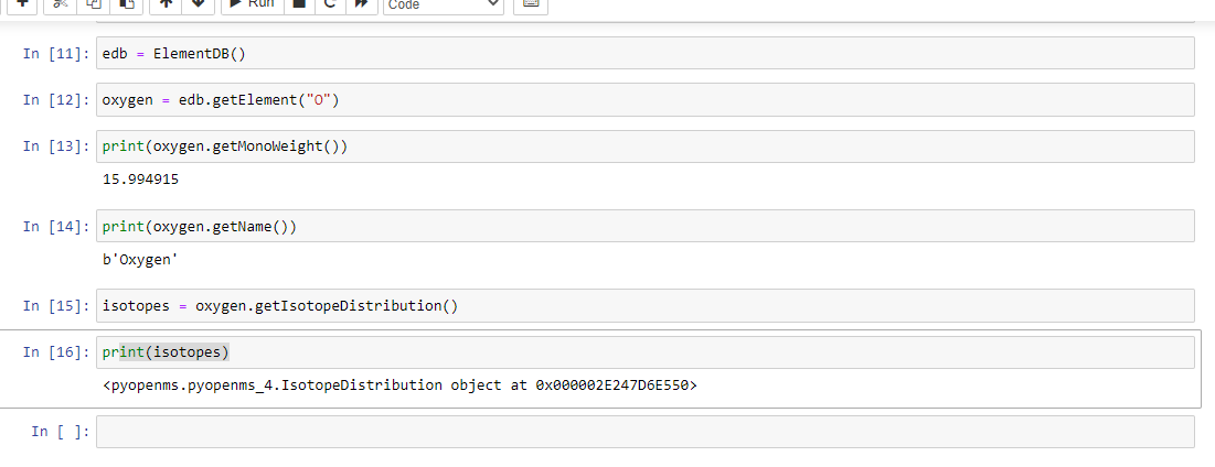 IsotopeDistribution should provide __dict__ conversion · Issue #109 · OpenMS/pyopenms-docs · GitHub