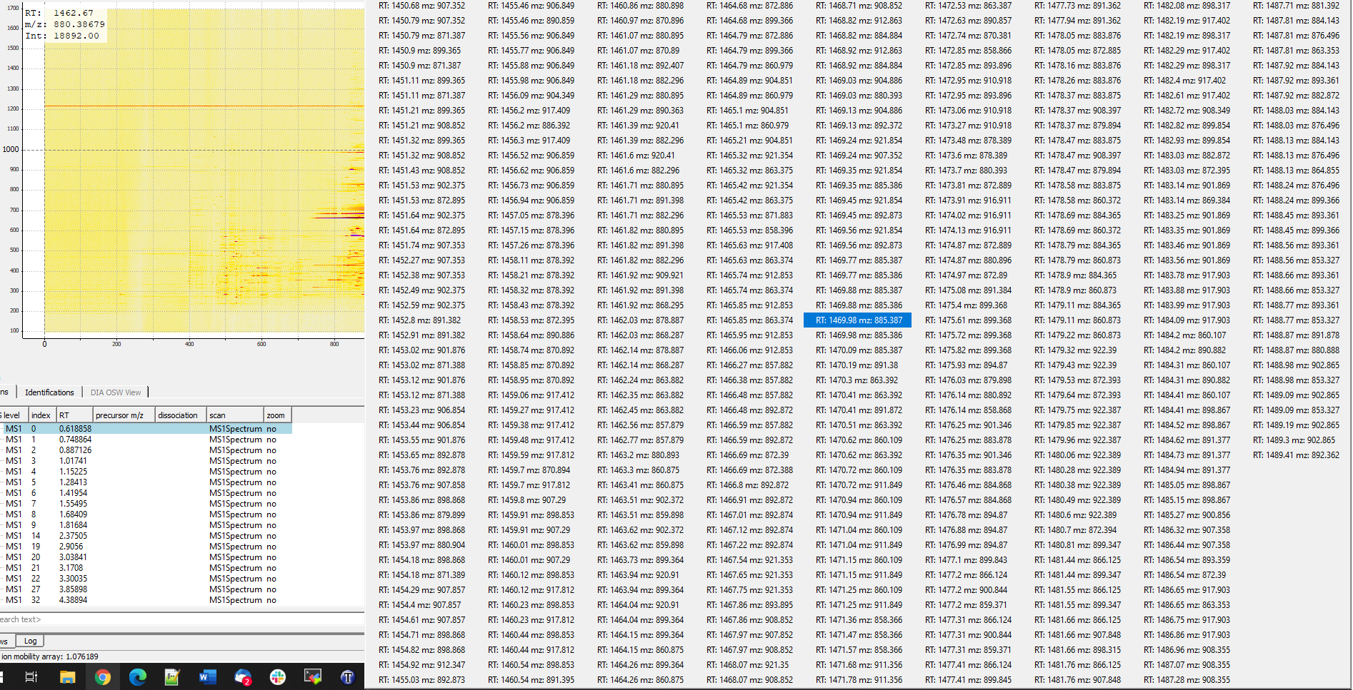 TOPPView and Ion Mobility · Issue #5793 · OpenMS/OpenMS · GitHub