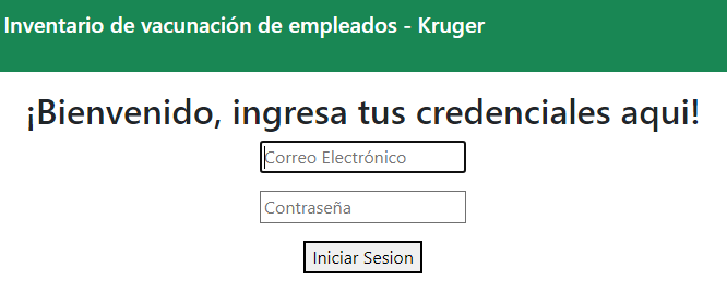 GitHub - Bernabeus/inventarioKruger