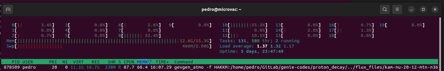 Possible memory leak? · Issue #327 · GENIE-MC/Generator · GitHub