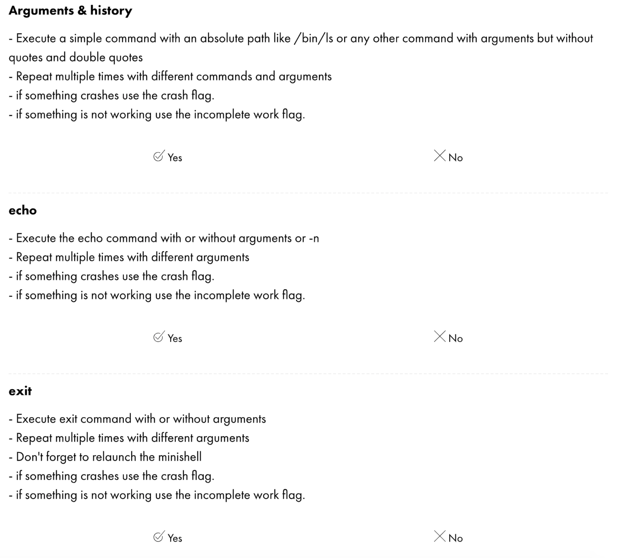 GitHub - luta-wolf/minishell: The goal of this project is to create a simple shell bash (ecole 42).