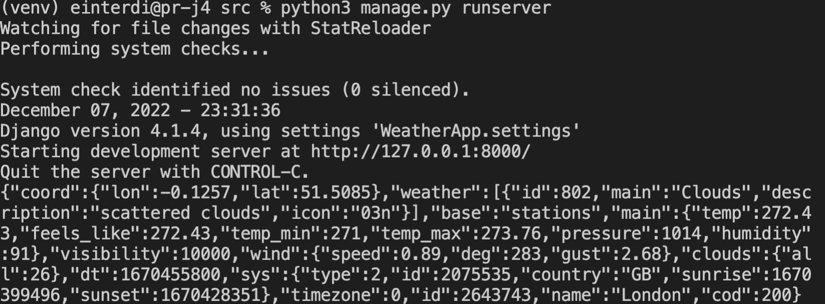 GitHub - luta-wolf/weather_app: Django weather app (api, requests)
