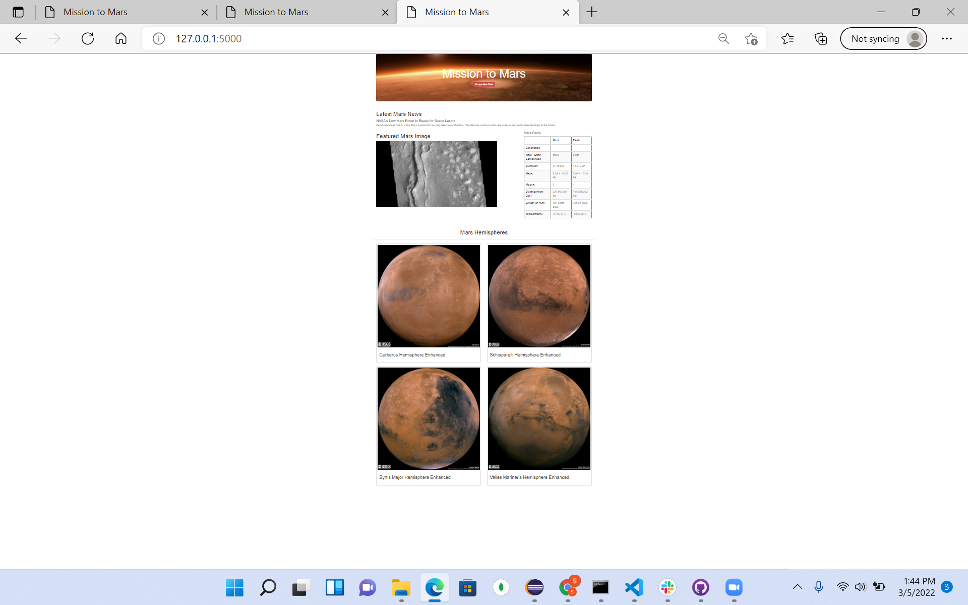 GitHub - Suma-Marri/Mission-to-Mars
