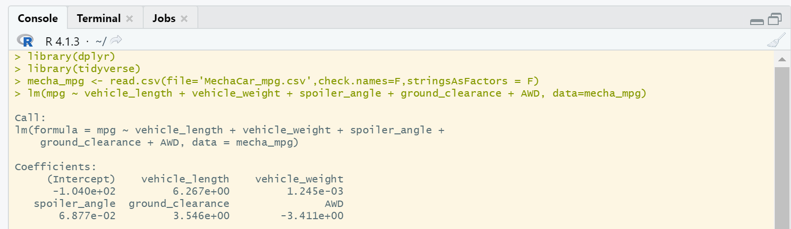 GitHub - Suma-Marri/MechaCar_Statistical_Analysis