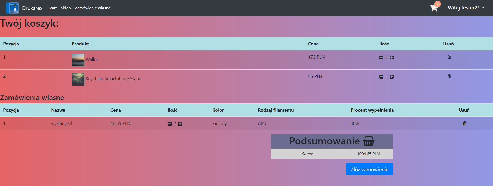 GitHub - tekilla667/Wydruki3D: Web Application(Asp.Net & Angular ...