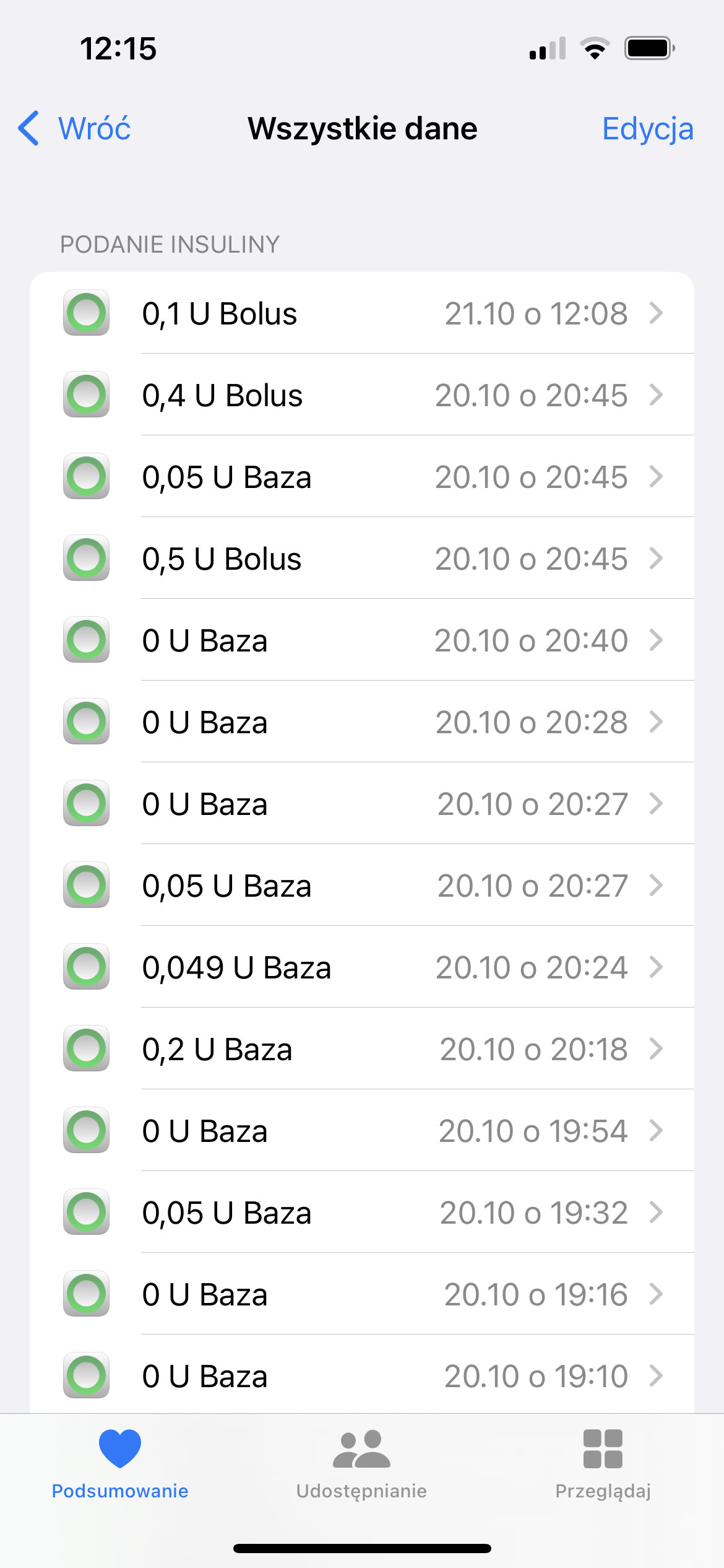 Loop master stops displaying applied temporary bases and active insulin, and stops sending them ...