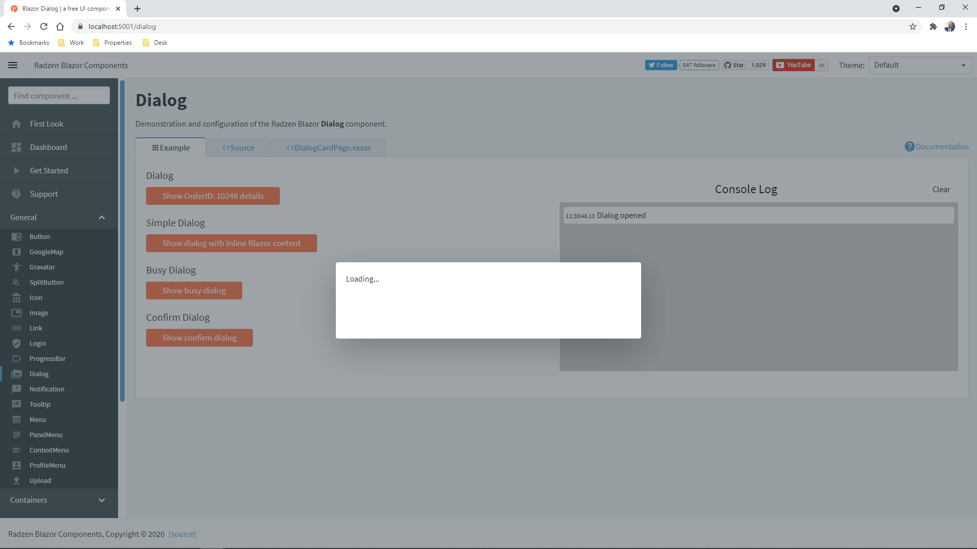 new component RadzenOverlay · Issue #92 · radzenhq/radzen-blazor · GitHub