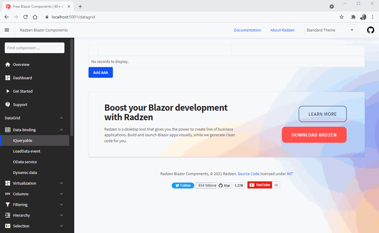 DataGrid nested inside another DataGrid does not refresh with new child data · Issue #303 ...