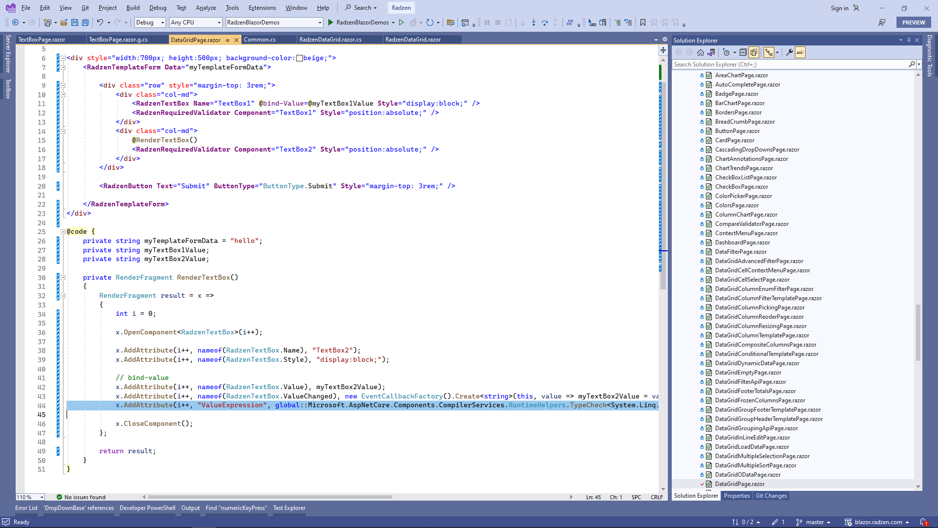 Validators Do Not Work If The Component Is Rendered Using Rendertreebuilder · Issue 630