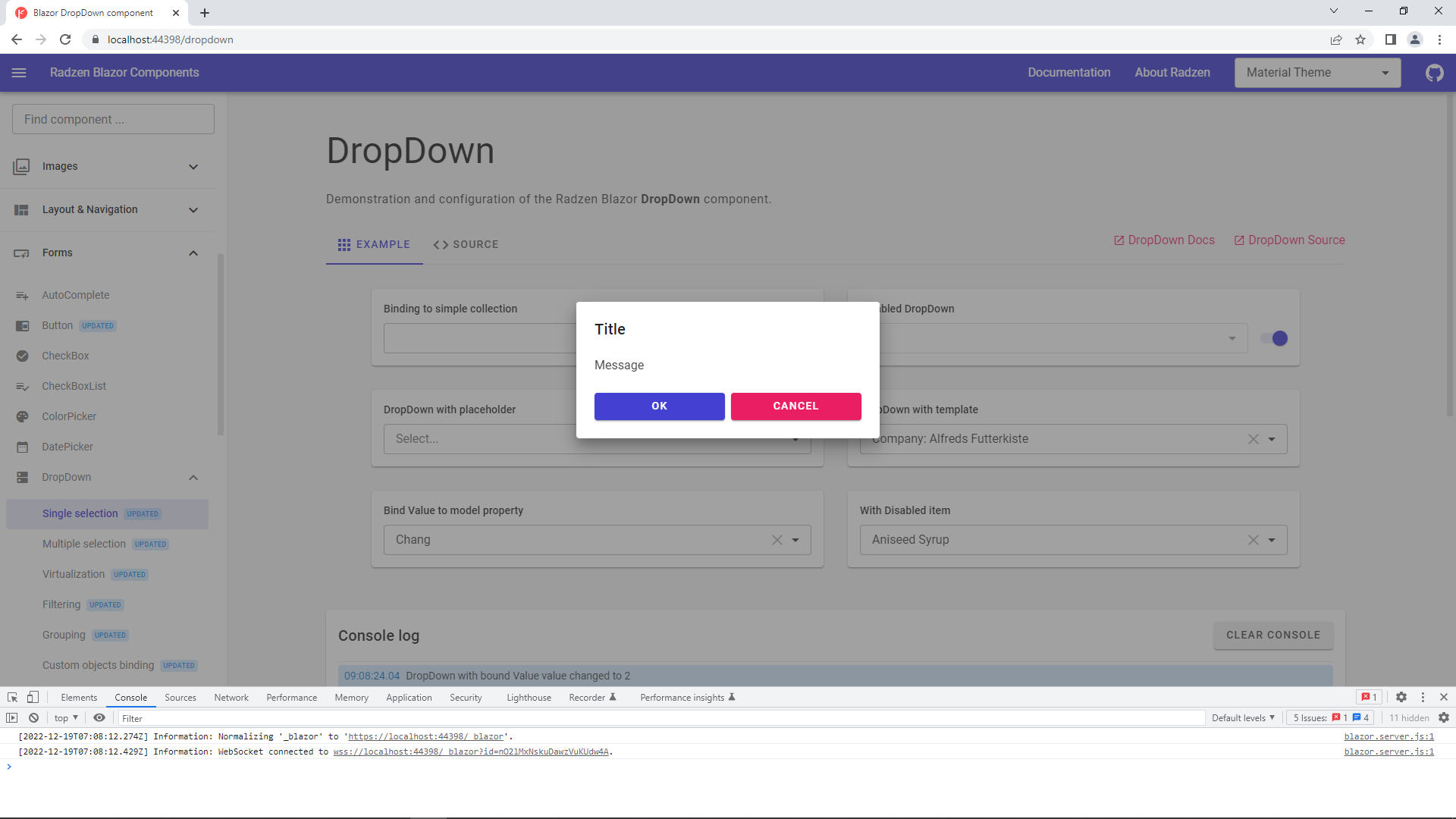 Error When Opening A Confirm Dialog After Making A Dropdown Selection · Issue 753 · Radzenhq