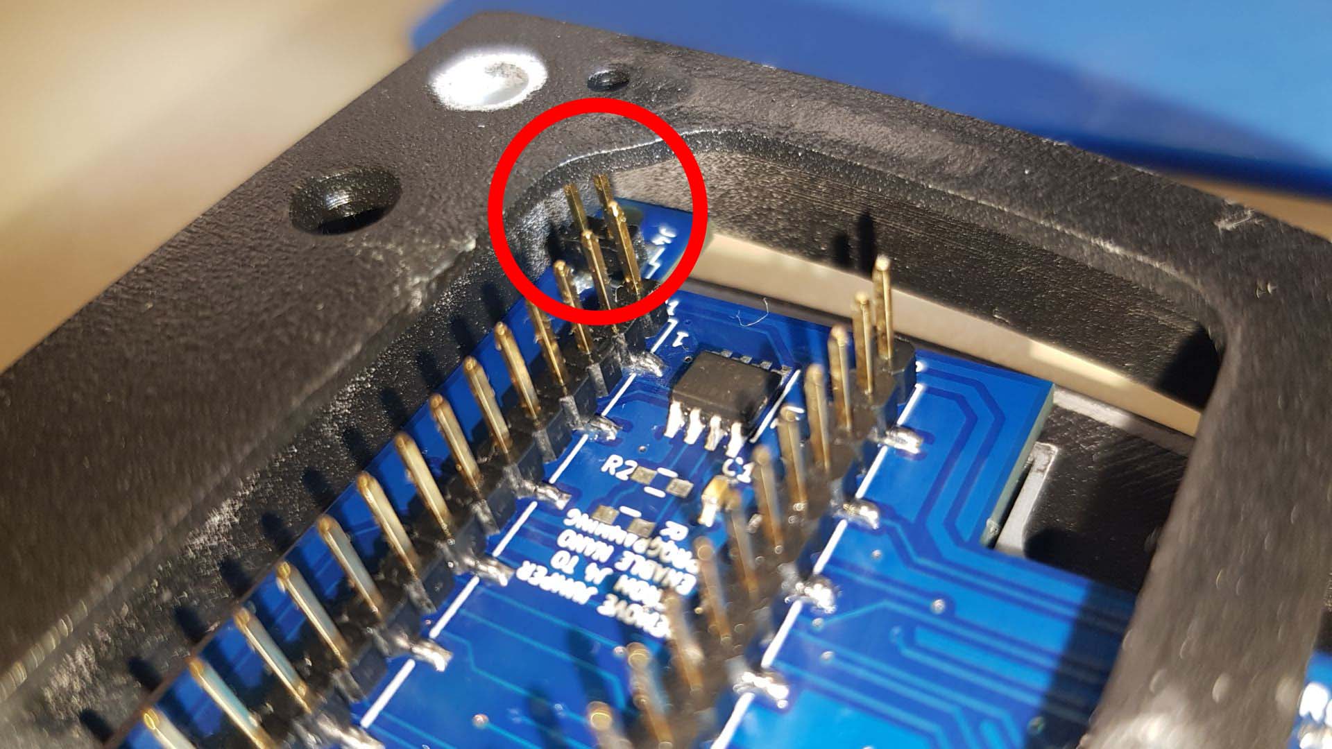 EWI pcb J4 connector, collides with the backplate · Issue #171 ...