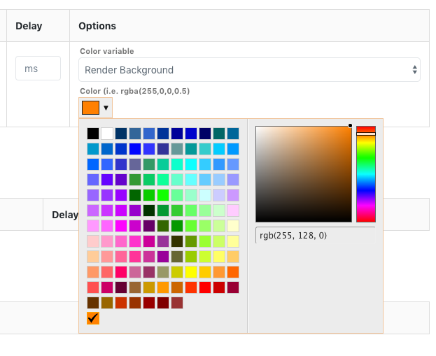 Support alpha in Colorpicker for modules · Issue #558 · bitfocus/companion · GitHub