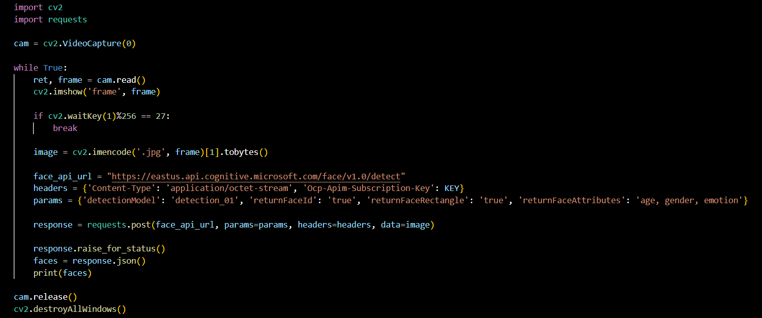 GitHub - ricauduro/video_face_recognition: Using Azure cognitive ...
