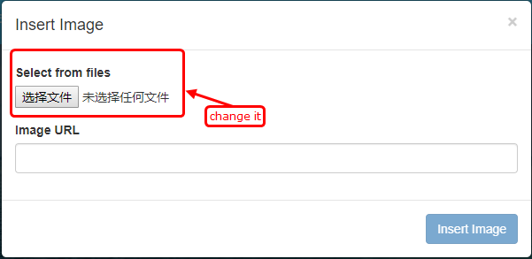 How do modify imagedialog in summernote · Issue #3501 · summernote/summernote · GitHub