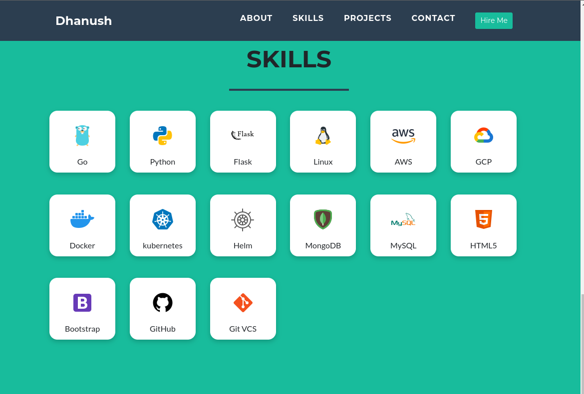 GitHub - Dhanush-krish/portfolio: portfolio hosted in github