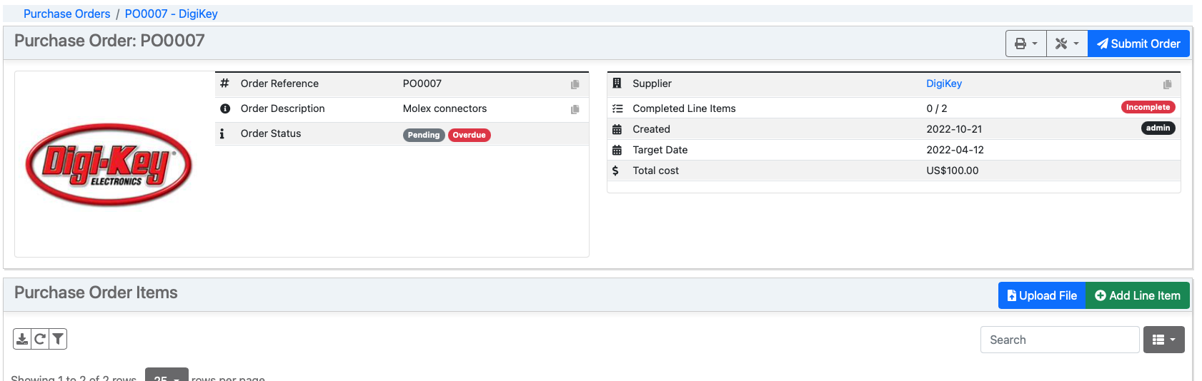 [FR] Sales order items export/import · Issue #4390 · inventree/InvenTree · GitHub