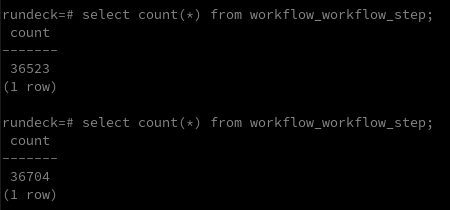 Database unlimited growth when regularily reimporting jobs · Issue #6731 · rundeck/rundeck · GitHub