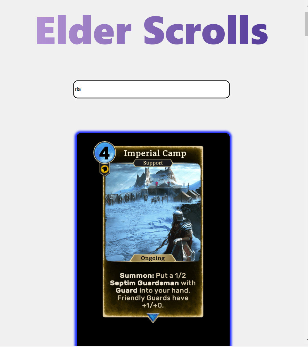 GitHub - sprabhu5/elder-scrolls