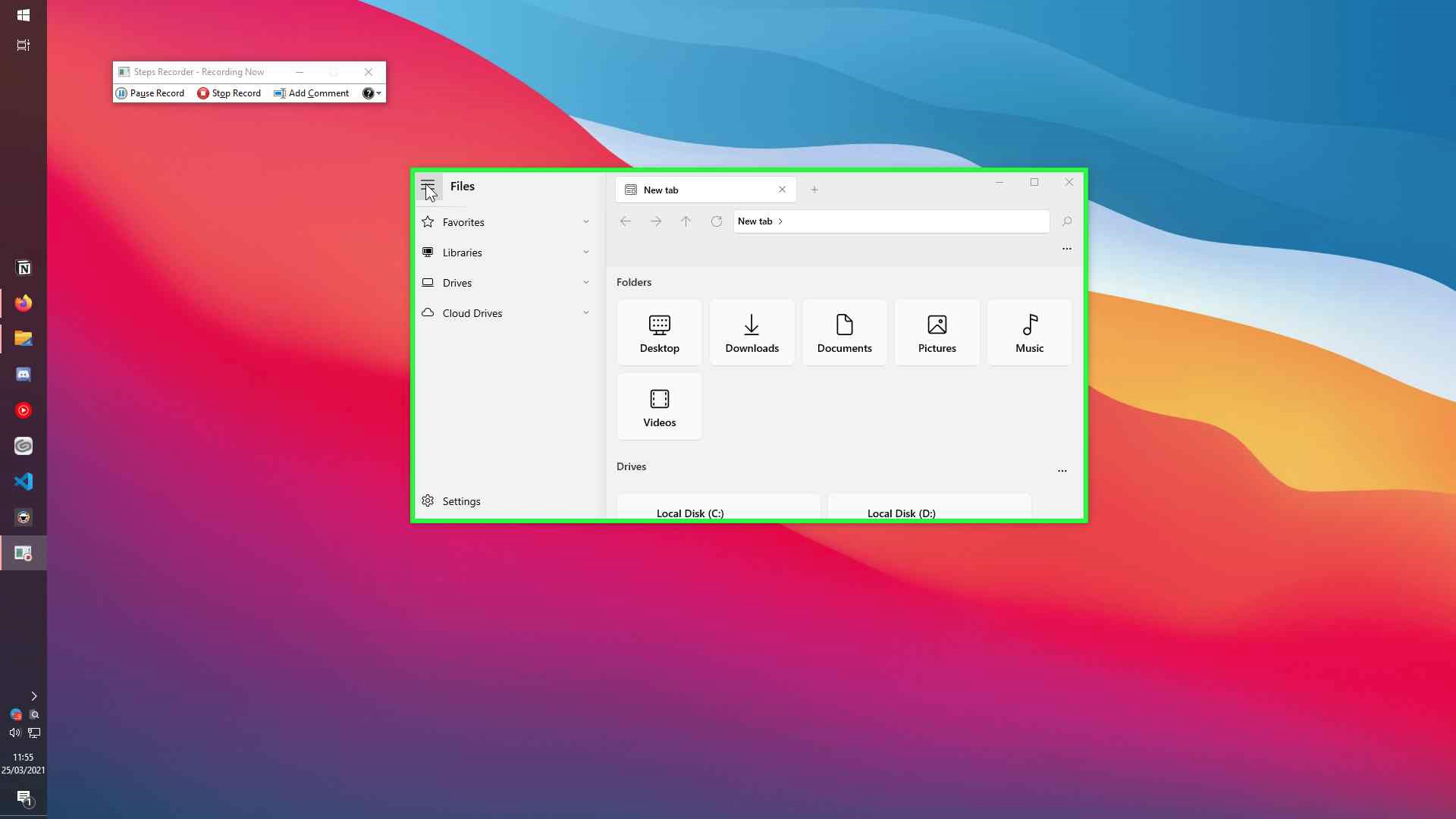 Hamburger menu rexpanded if new tab created · Issue #4288 · files ...
