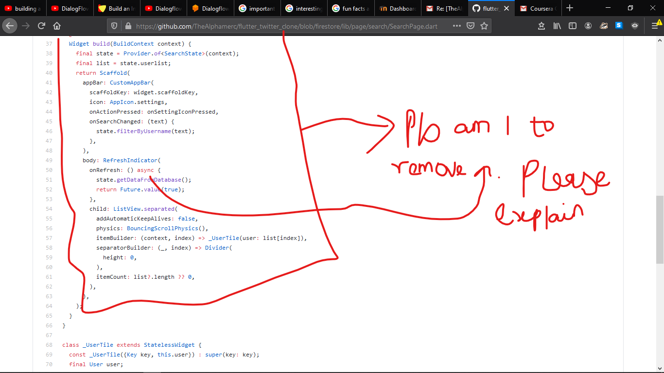 Search bar · Issue #82 · TheAlphamerc/flutter_twitter_clone · GitHub