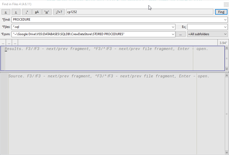 FindInFiles 4: Friendly usage suggestion · Issue #2524 · Alexey-T/CudaText · GitHub
