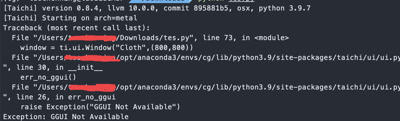 GGUI Not Available · Issue #3368 · taichi-dev/taichi · GitHub