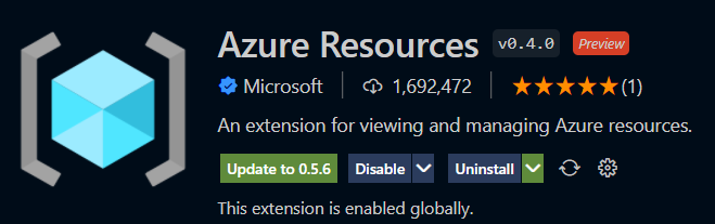 Workspace (local) Not Visible · Issue #3522 · microsoft/vscode-azurefunctions · GitHub
