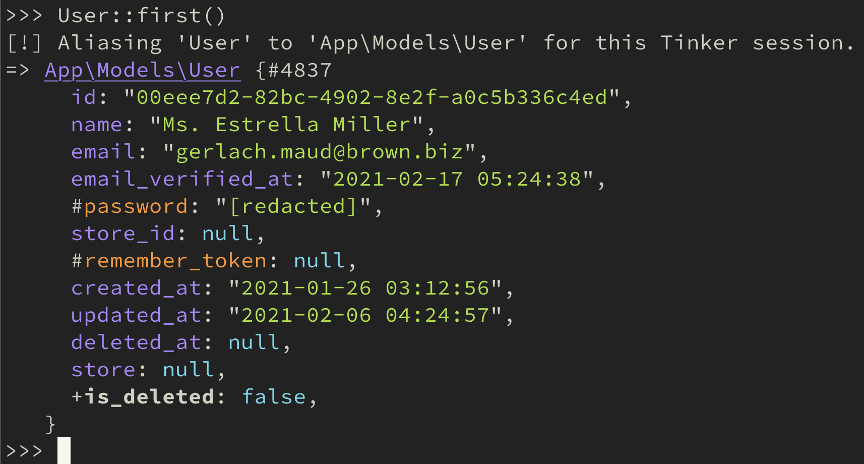  Showing Models Don t Display appended Attributes PHP 