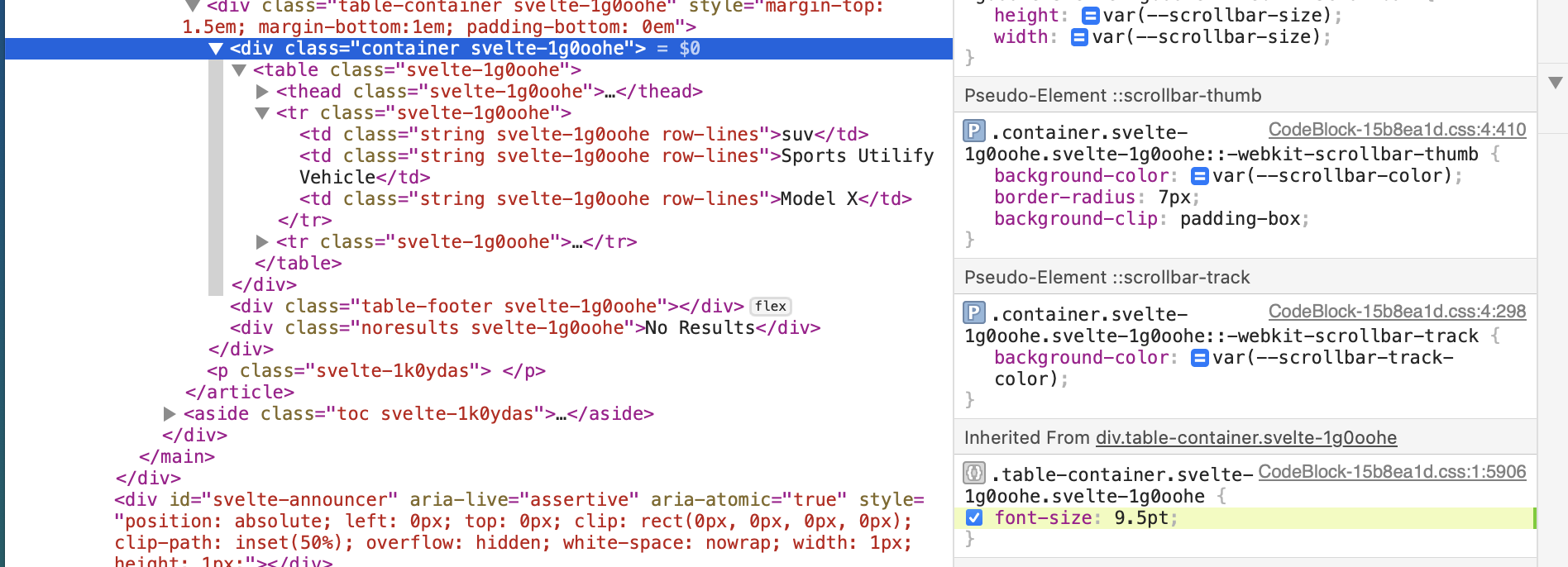 DataTable Font Size Inconsistencies In IOS Webkit Issue 712