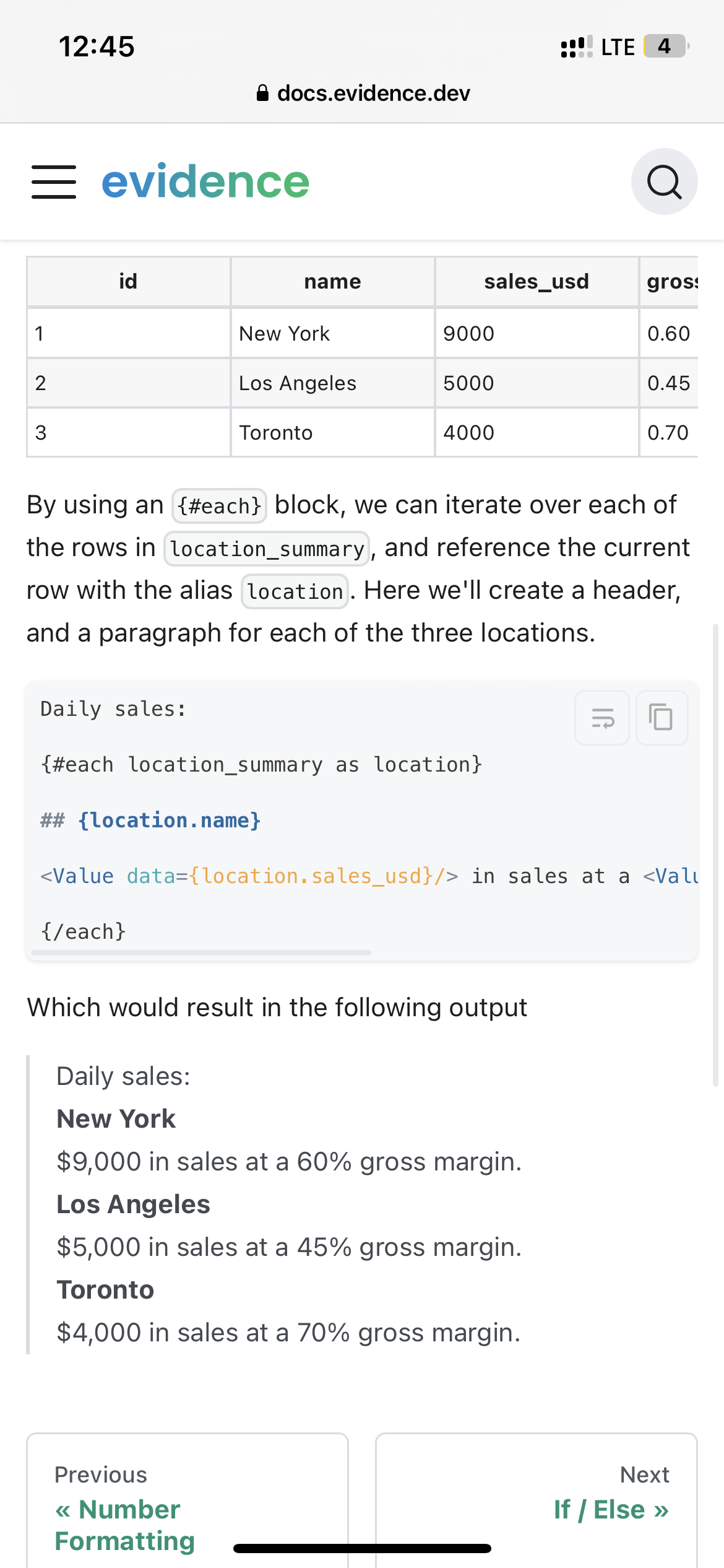 Loops example for Value does not work · Issue #857 · evidence-dev/evidence · GitHub