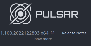 "About" release notes link to non-existent changelog/release notes on ...