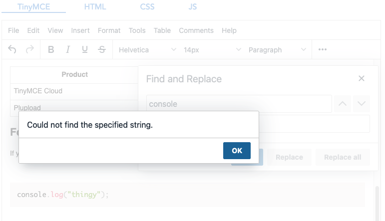 CTRL+F doesn't find in code blocks with ``` · Issue #8184 · laurent22/joplin · GitHub