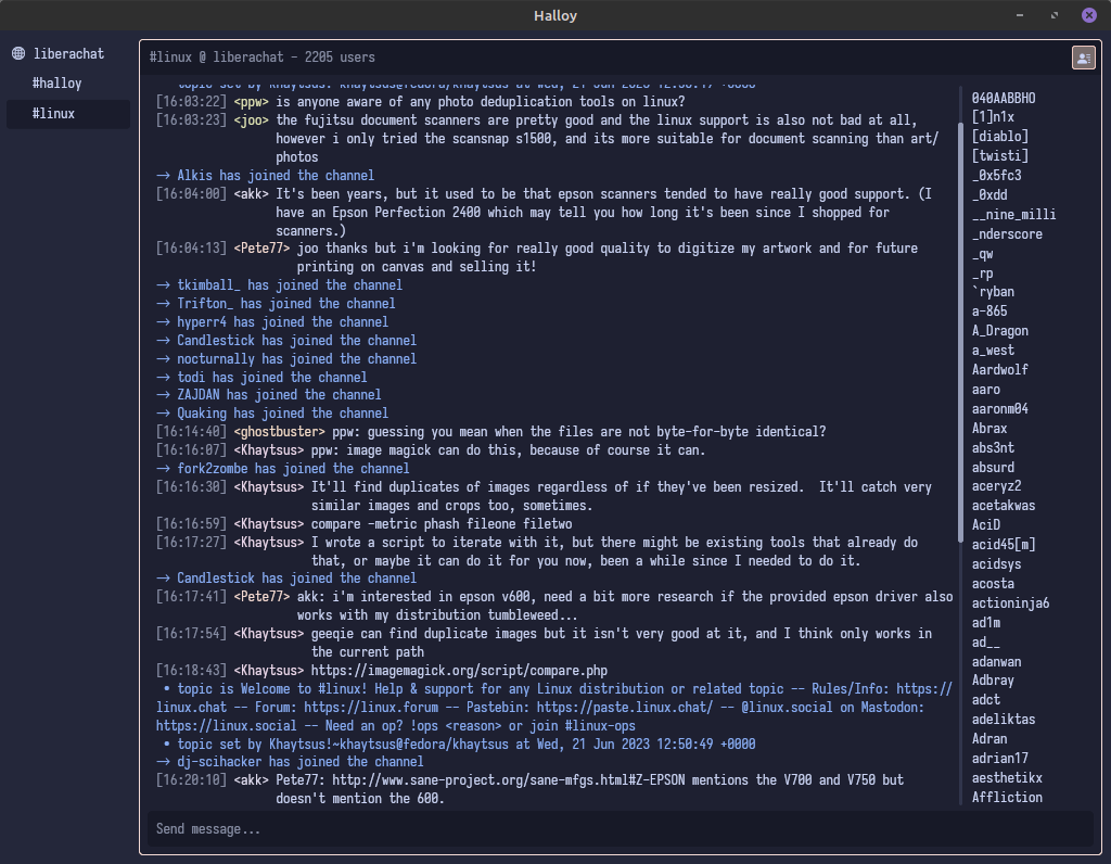 Halloy · Issue #2111 · catppuccin/catppuccin · GitHub