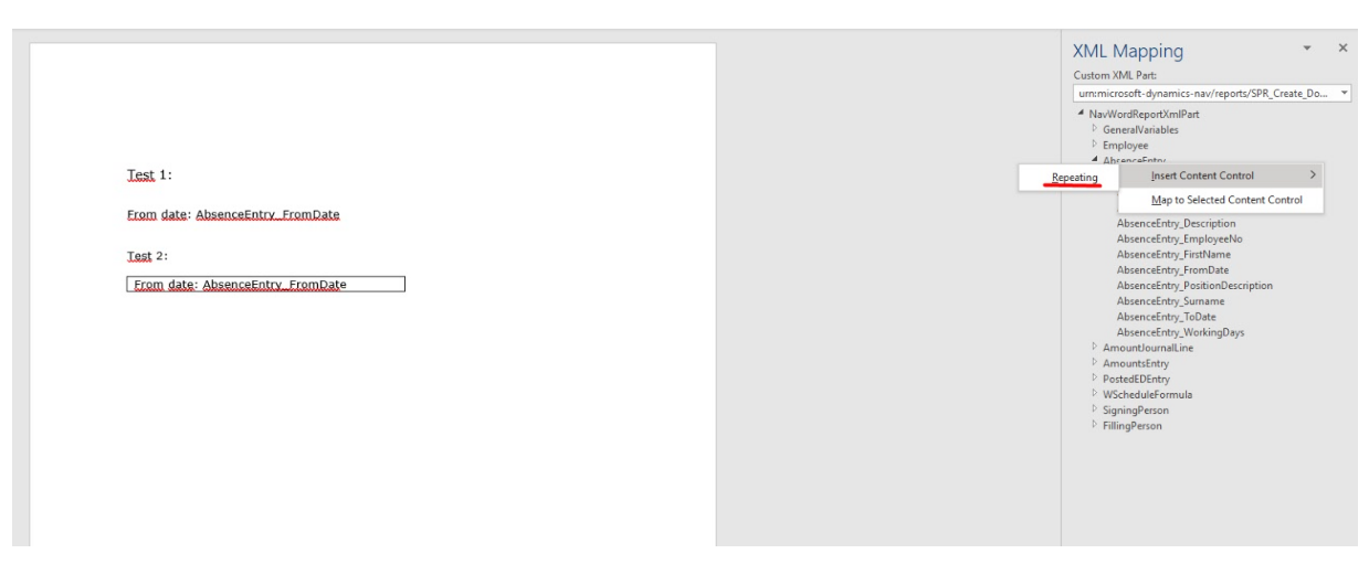 Repeating bug in word layout · Issue #6028 · microsoft/AL · GitHub