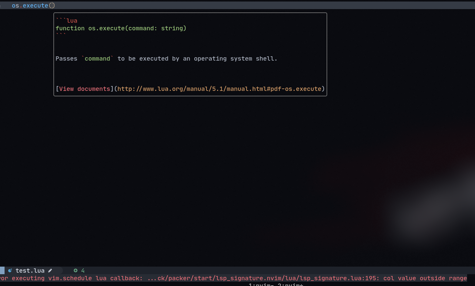 Floating window is always a few lines above line that I am editing · Issue #23 · ray-x/lsp ...