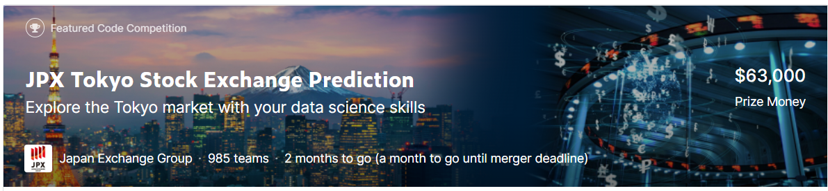 GitHub - aaaa383/Kaggle-JPX-Tokyo-Stock-Exchange-Prediction: kaggleの株コンペに履歴