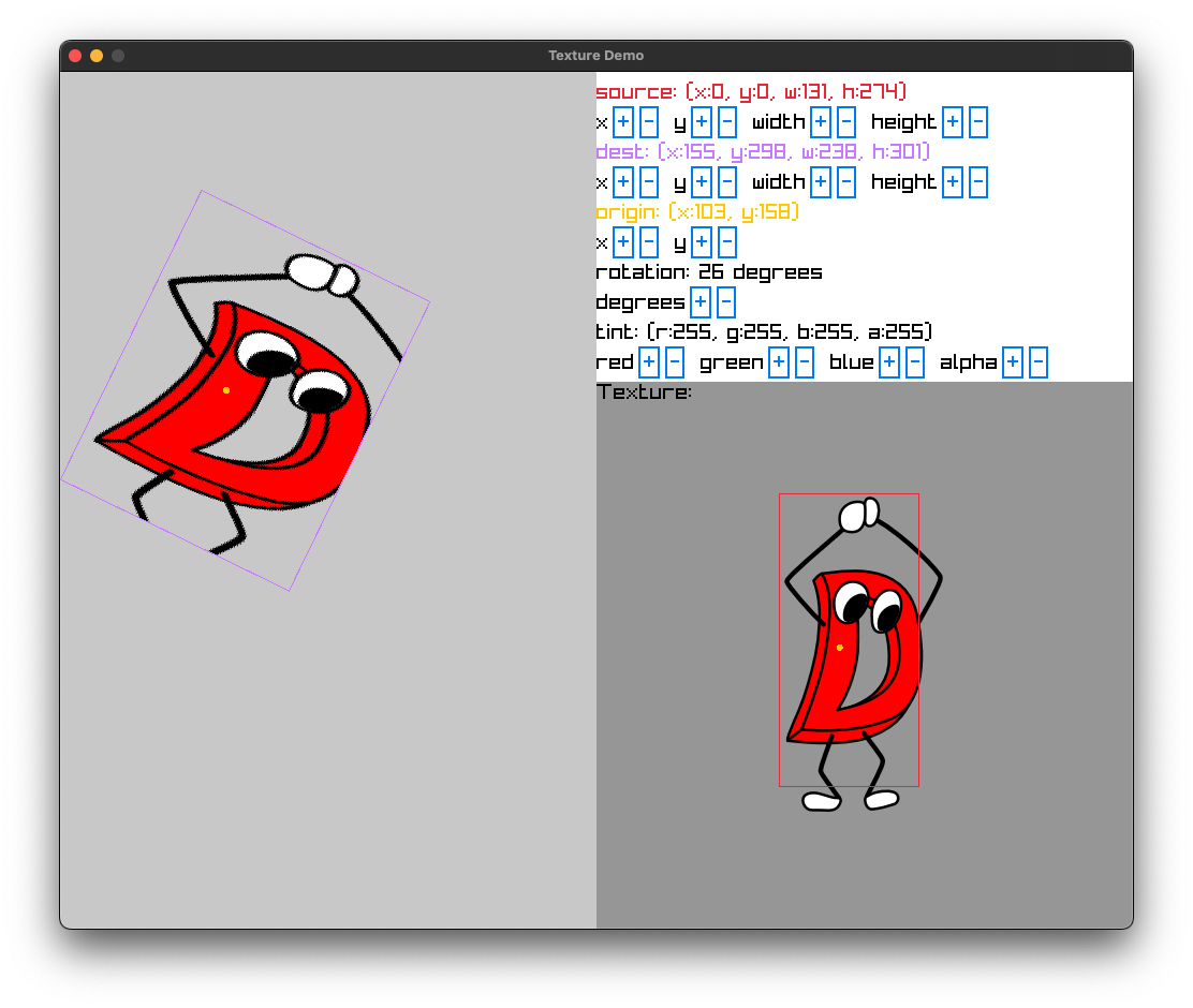 GitHub - schveiguy/dtptool: Raylib DrawTexturePro demo tool