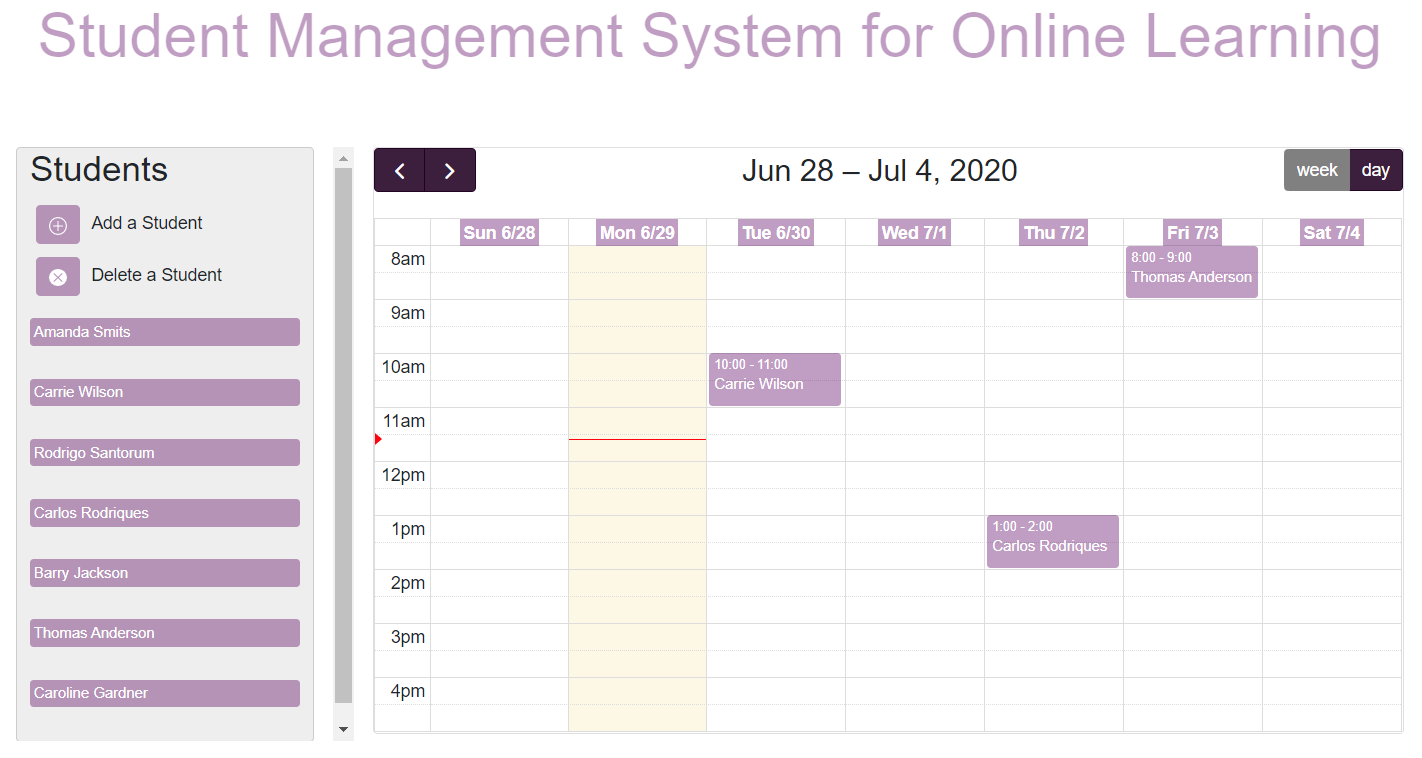 GitHub - jdeleonardis/Student-Management-System-For-Online-Learning ...